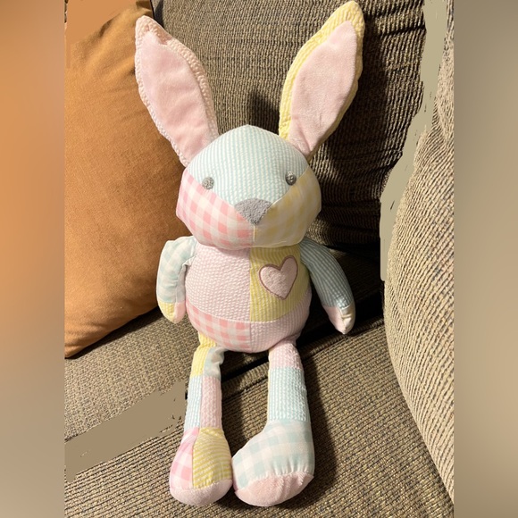 Pottery Barn | Toys | Pottery Barn Kids Plush Seersucker Patchwork ...